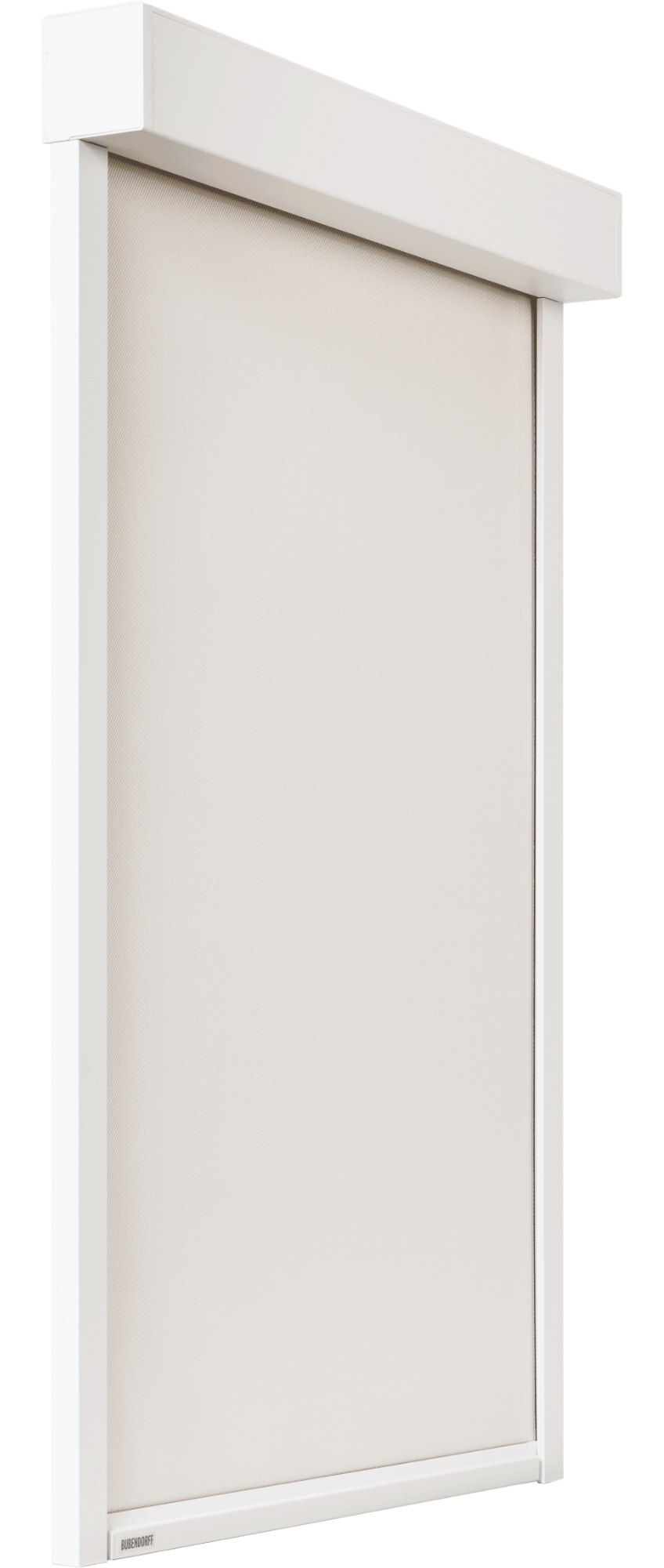 Electric roller shutter with perforated fabric iD-Zip | Bubendorff